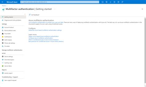 microsoft azure multi factor authentication server kullanımdan