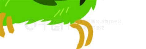 白色免抠元素 绿鹦鹉图标。用于在白色背景上隔离的网页设计的绿色鹦鹉矢量图标卡通。绿鹦鹉图标，卡通风格 模板免费下载 Eps格式 450像素 编号41812757 千图网