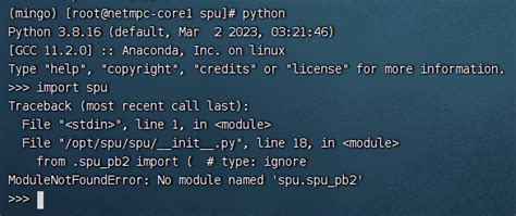pip install spu之后import spu报错 · issue 183 · secretflow spu · github