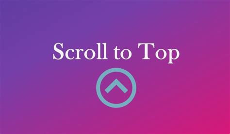 How To Create An Animated Scroll To Top Button On Shopify Store Hura Tips