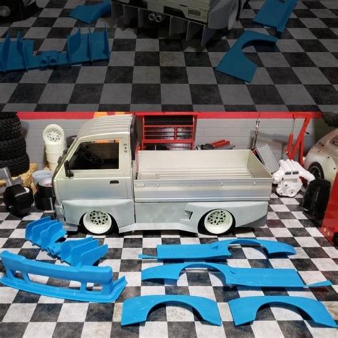 Jual Ready Wpl D12 Bodykit Wpl D12 Body Kit R3design Shopee Indonesia