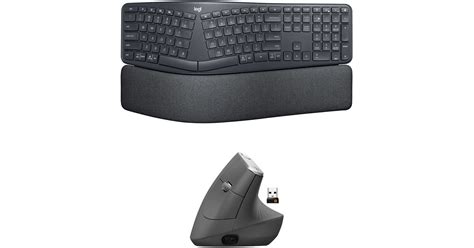 Logitech Wireless Ergo K860 Keyboard And Mx Vertical Ergonomic