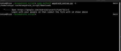 Cant Get Android Device Id Issue Casualsnek Waydroid Script