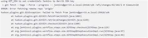 How To Checkout The Latest Gerrit Patchset Ask A Question Jenkins