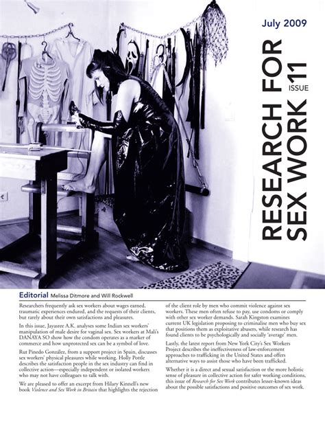 PDF Sex Work And Sexual Pleasure