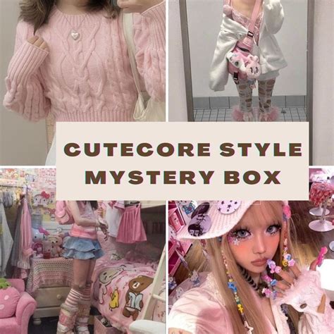 Cute Core Styling Mystery Box Thrift Bundle Etsy Mystery Box Thrifting Cute