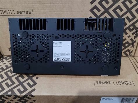 Mikrotik Rb4011igs Rm Powerful 10xgigabit Port Router With A Quad Core 1 4ghz Cpu 1gb Ram Sfp
