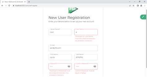 Notifications Are Not Shown When There Are Errors In The Data Of A New