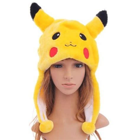 Pikachoo Pokemon Soft Plush Hat Sikumi Lv T Ideas