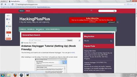 Ardamax Keylogger Tutorial Setting Up Keylogger Youtube