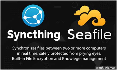 Deploy Syncthing Or Seafile File Synchronization Server By