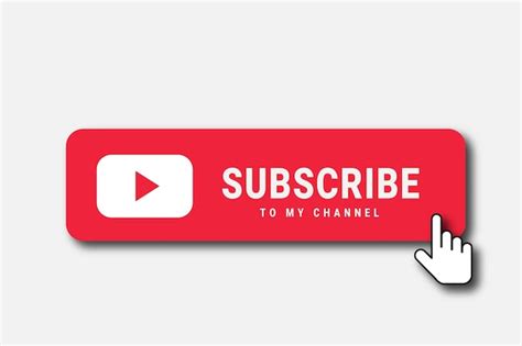 Premium Vector Subscribe Button To Add More Member Or Follower On Your Channel Vector