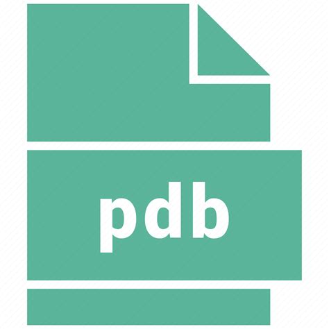 Database File Format Pdb Icon Download On Iconfinder