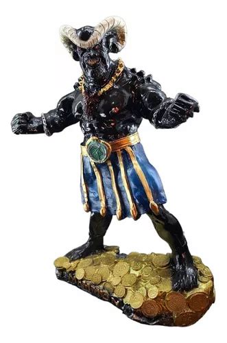 Demonio Mammon 42 Cm Dios De La Riqueza Demoniaca Cuotas Sin Interés