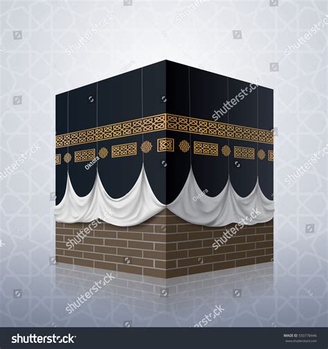 실제 이슬람 아이콘 카바 모스크 벡터 스톡 벡터로열티 프리 550778446 Shutterstock