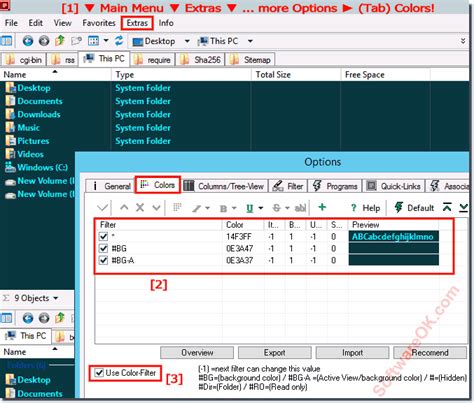 Possibility To Make Own Theme In Q Dir For Windows