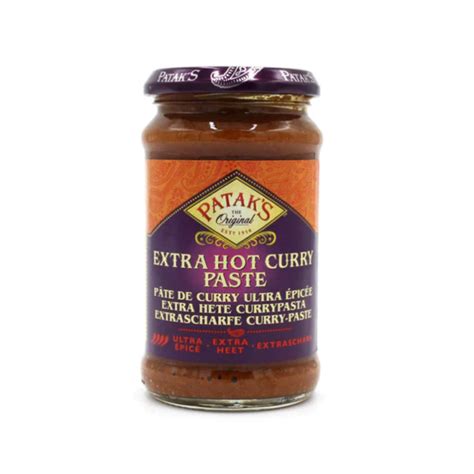 Pataks Extra Hot Curry Paste 300g Sangamitra Bit Grocery