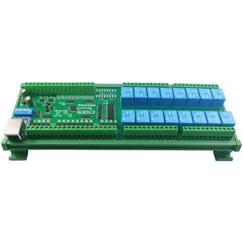 etioe16 12v 16ch npn di digital analog ethernet remote i o modules