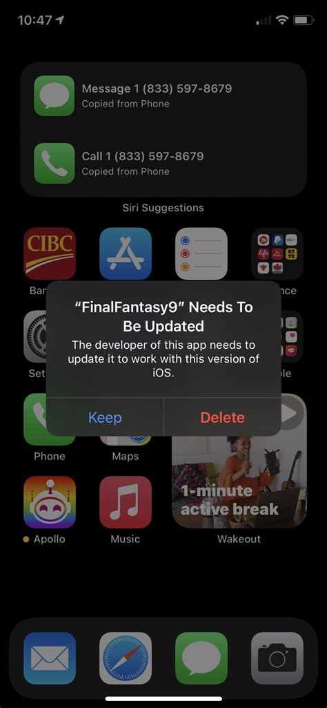 anyone else have a message pop up like this seems like 14 6 is leaving