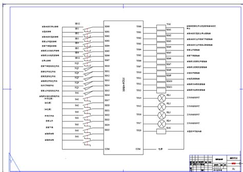 基于z30130x31型钻床控制系统的plc改造 Autocad 2004 模型图纸下载 懒石网