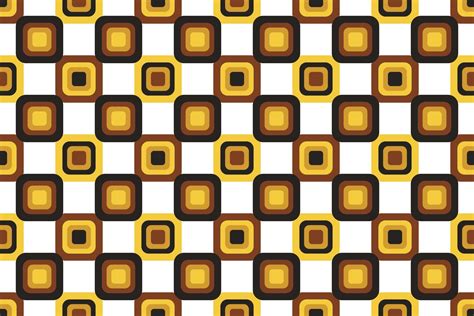 Mosaic Modern Geometry Shapes Seamless Pattern It Consists Of A Polyhedron Such As A Circle