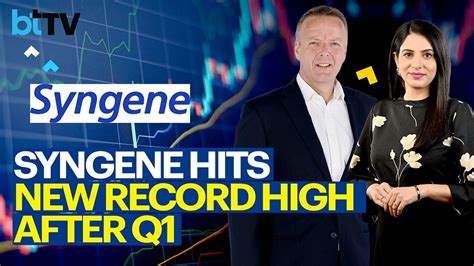 Exclusive Jonathan Hunt Md And Ceo Syngene International Shares Insights On Q1 Earning