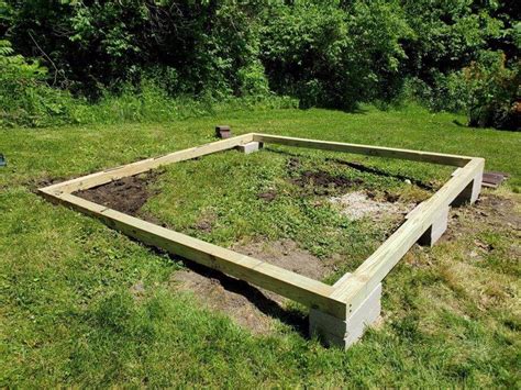Part 1 How To Build An Easy Shed Foundation
