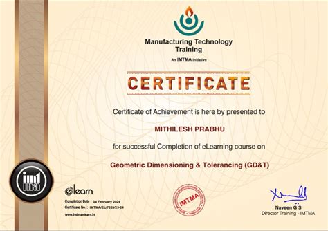 Mithilesh Prabhu On Linkedin Manufacturingtechnology Training