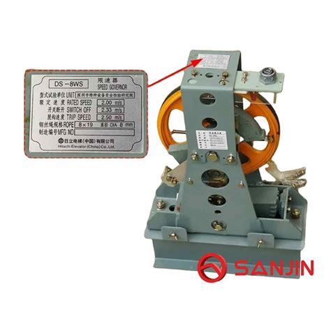 China Hitachi Elevator Speed Limiter Ds 8ws Suppliers Manufacturers Factory Wholesale