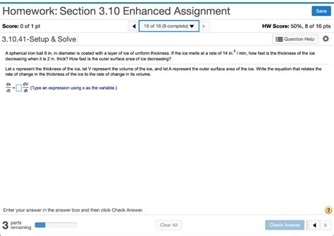 Solved Homework Section 3 10 Enhanced Assignment Save