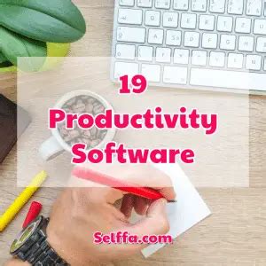 Best Productivity Software SELFFA