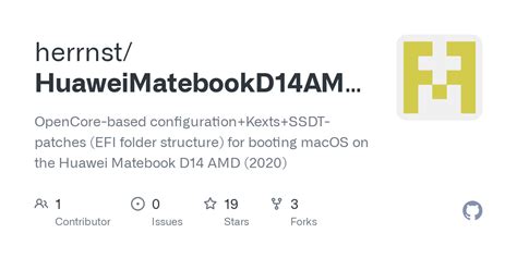 Github Herrnsthuaweimatebookd14amd Opencore Opencore Based