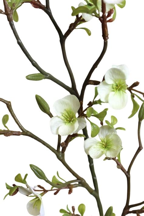 Fehér Mű Cseresznye ág 73cm Ewalds Hu