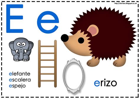 Asociamos Los Sonidos Con Las Grafías Convencionales Letra E La Pedagogía Montessori Divide