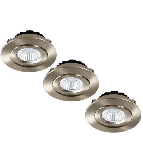 Set Van Inbouw Ledspot Praag Rvs Watt Dimbaar Warm Wit Ip Ledspots Bv