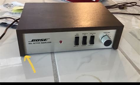 Bose 901 Equalizer Series Ii 220 901 Series Ii Brown Vinyl Reverb