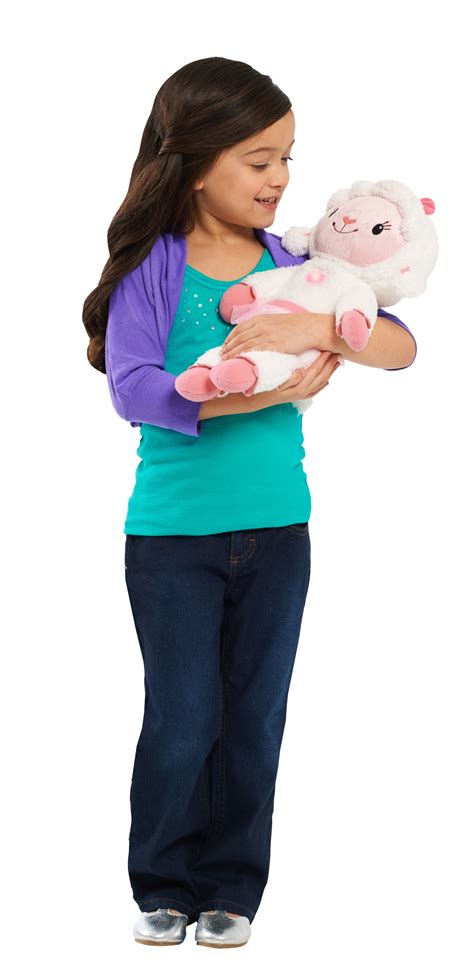 Doc Mcstuffins Light Up Cuddles And Hugs Plush Lambie