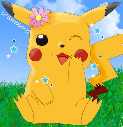 My Shiny Pikachu By Pok3monmaster On Deviantart