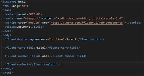 [bug] Fluent Web Components Are Not Correctly Aligned Horizontally When Placed Side By Side