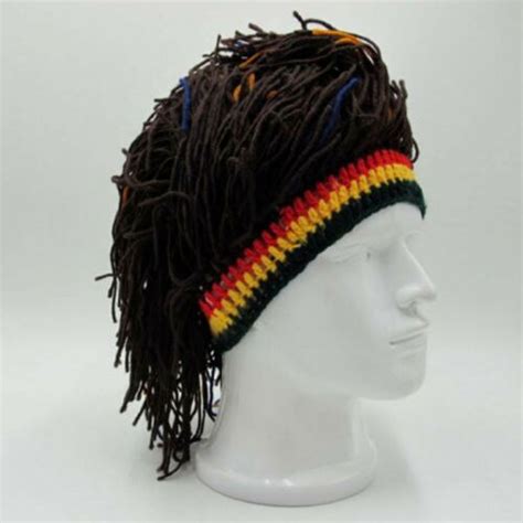 Reggae Dreadlocks Unisex Jamaicaanse Gebreide Muts Vicedeal