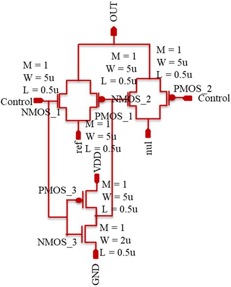 Schematic Of Switch Fig Layout Of Switch Download Scientific Diagram
