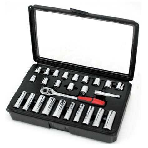 Task Force Piece Drive Socket Set At Lowes Com