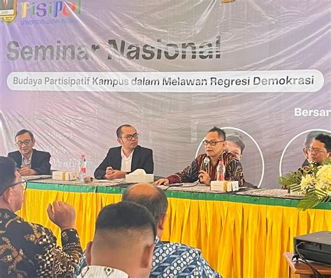 Rektor Uwm Yogyakarta Nilai Dinamika Demokrasi Indonesia Aneh