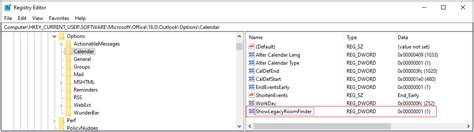 how to revert the outlook desktop webview based room finder to the legacy room finder
