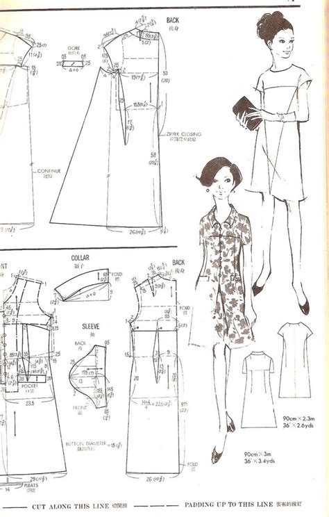 Drafting A Pattern Free Patterns Pattern Drafting Dress Sewing