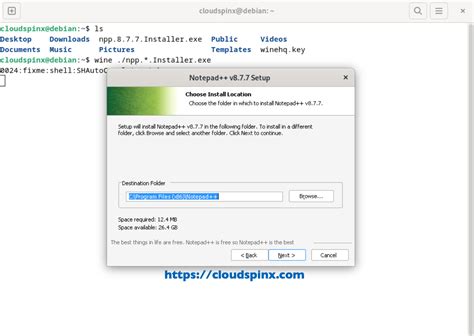 Install And Use Wine X On Debian Bookworm CloudSpinx