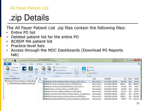 Updates To The MDC Dashboards And All Payer Patients Lists Summer Ppt