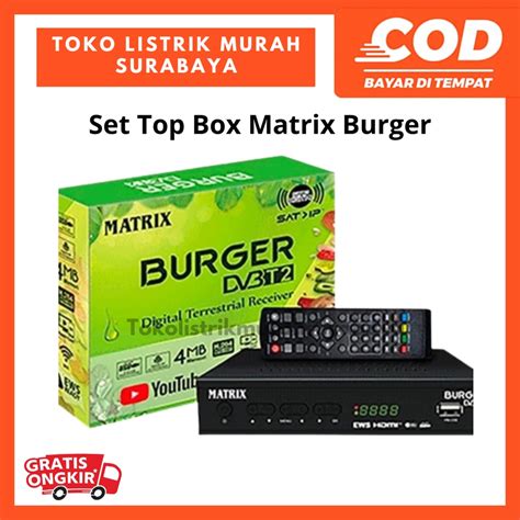 Jual Set Top Box Murah Stb Burger Hijau Stb Apple Kuning Stb Apple Merah Stb Sogo Stb