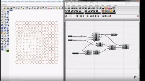 Grid Attractors And Extrusions Grasshopper Mcneel Forum