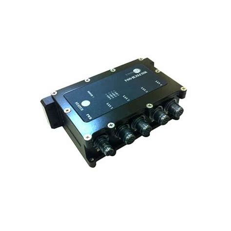 Small Rugged Military Grade Gigabit Ethernet Switch 4 Port